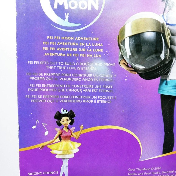 Mattel | Toys | Netflix Over The Moon Fei Fei Moon Adventure Doll Gobi ...